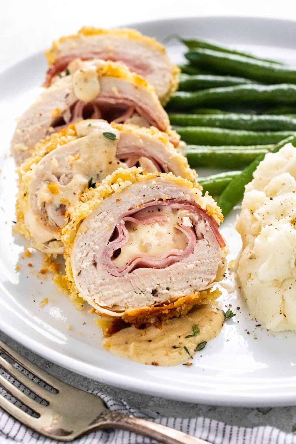 Chicken Cordon Bleu Recipe - Jessica Gavin
