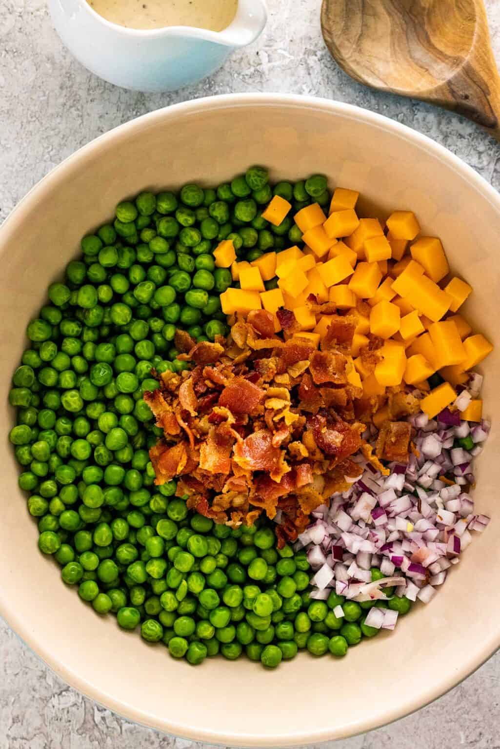 Classic Pea Salad Recipe - Jessica Gavin