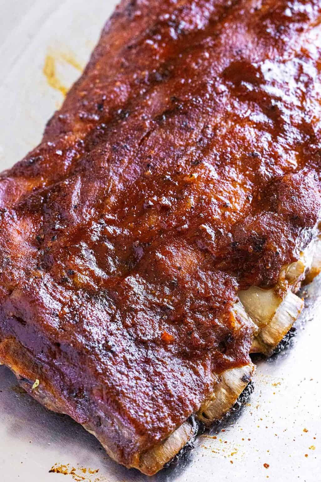 Oven Baked Ribs Recipe - Jessica Gavin