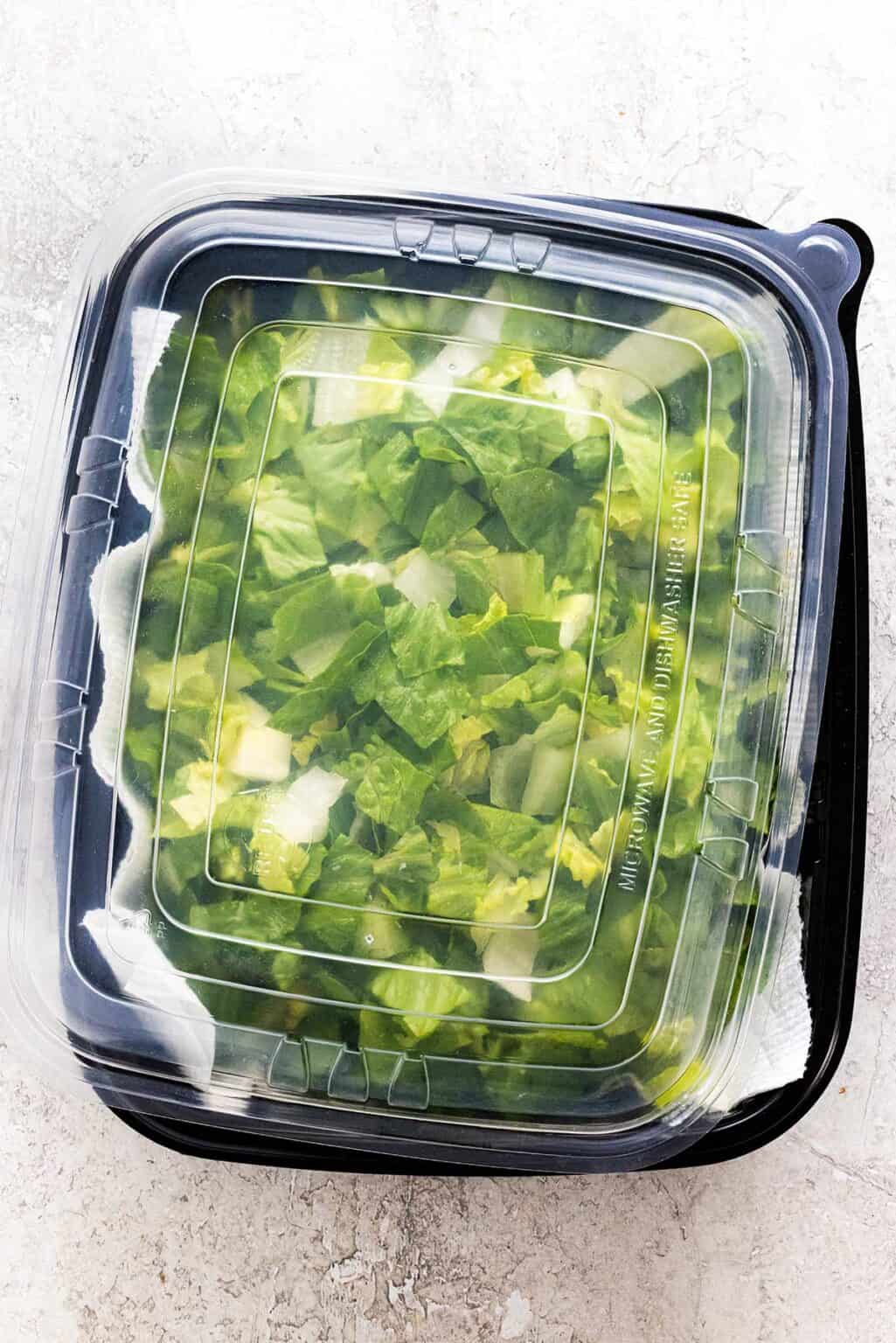 How to Cut Romaine Lettuce - Jessica Gavin