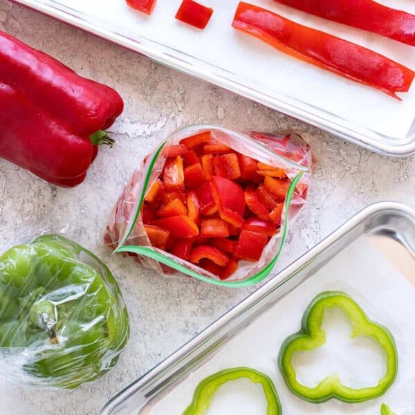 How to Freeze Bell Peppers - Jessica Gavin