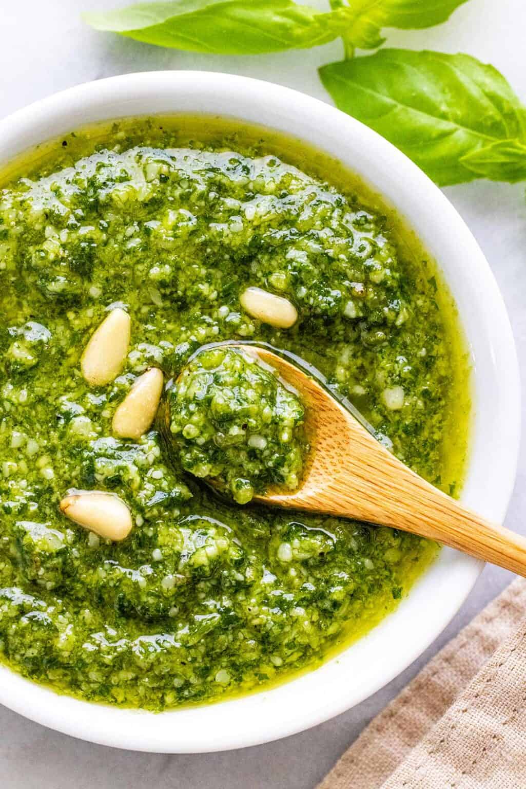Basil Pesto Recipe - Jessica Gavin
