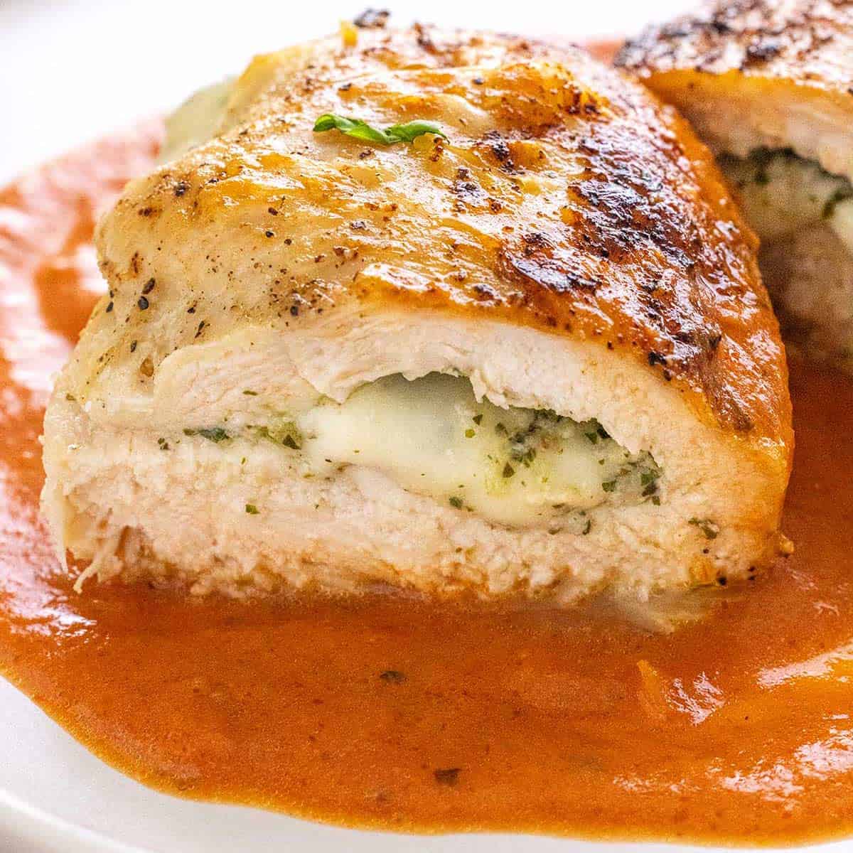 Pesto Chicken Recipe - Jessica Gavin