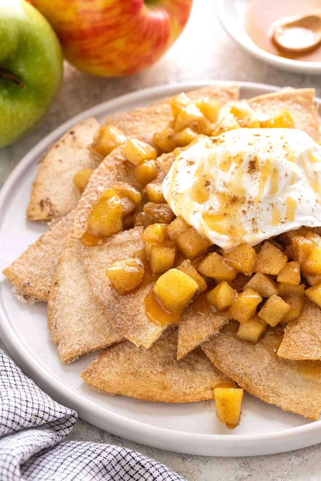 Apple Pie Nachos Recipe - Jessica Gavin