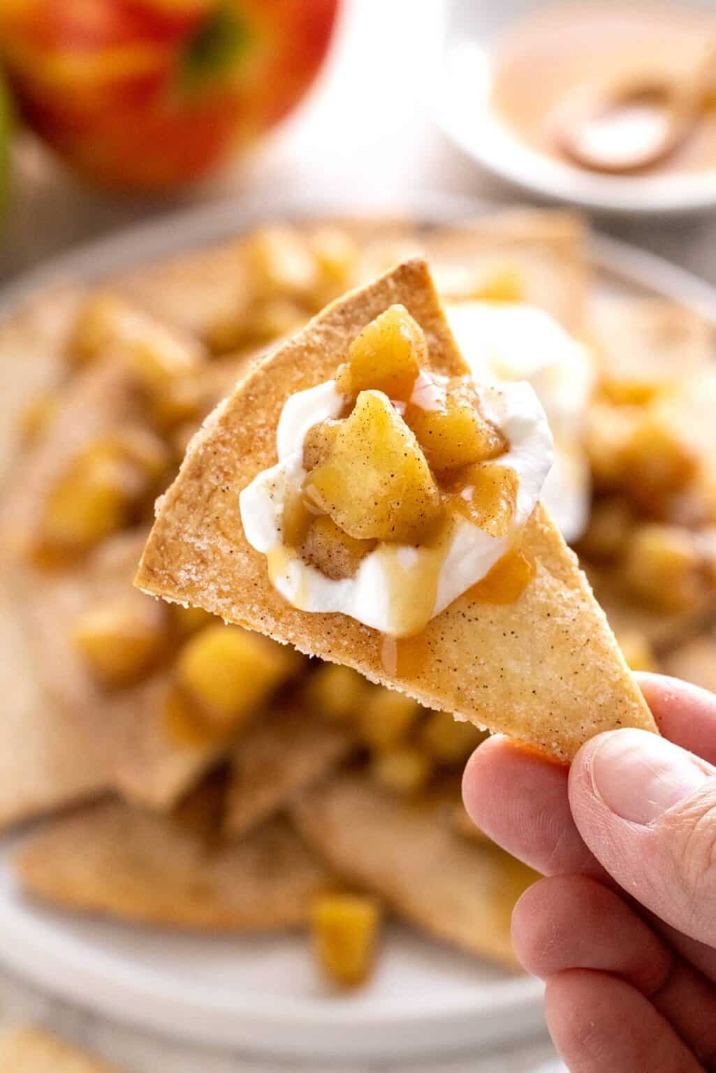 Apple Pie Nachos Recipe - Jessica Gavin