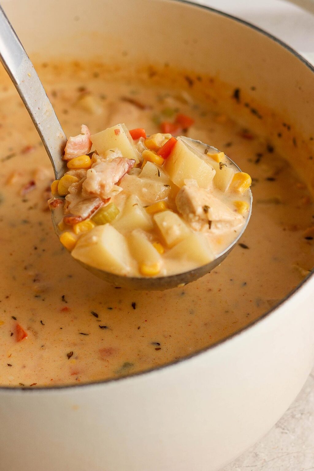 Chicken Corn Chowder Recipe - Jessica Gavin