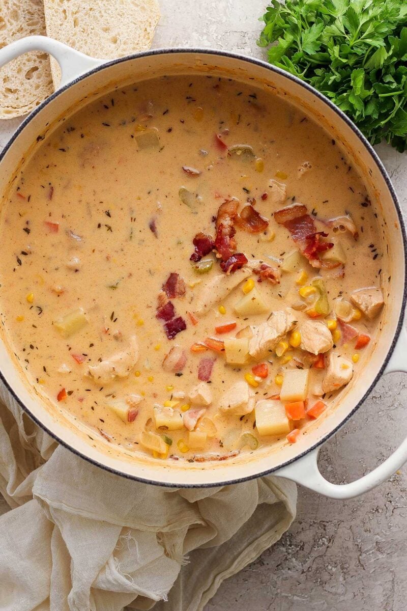 Chicken Corn Chowder Recipe - Jessica Gavin
