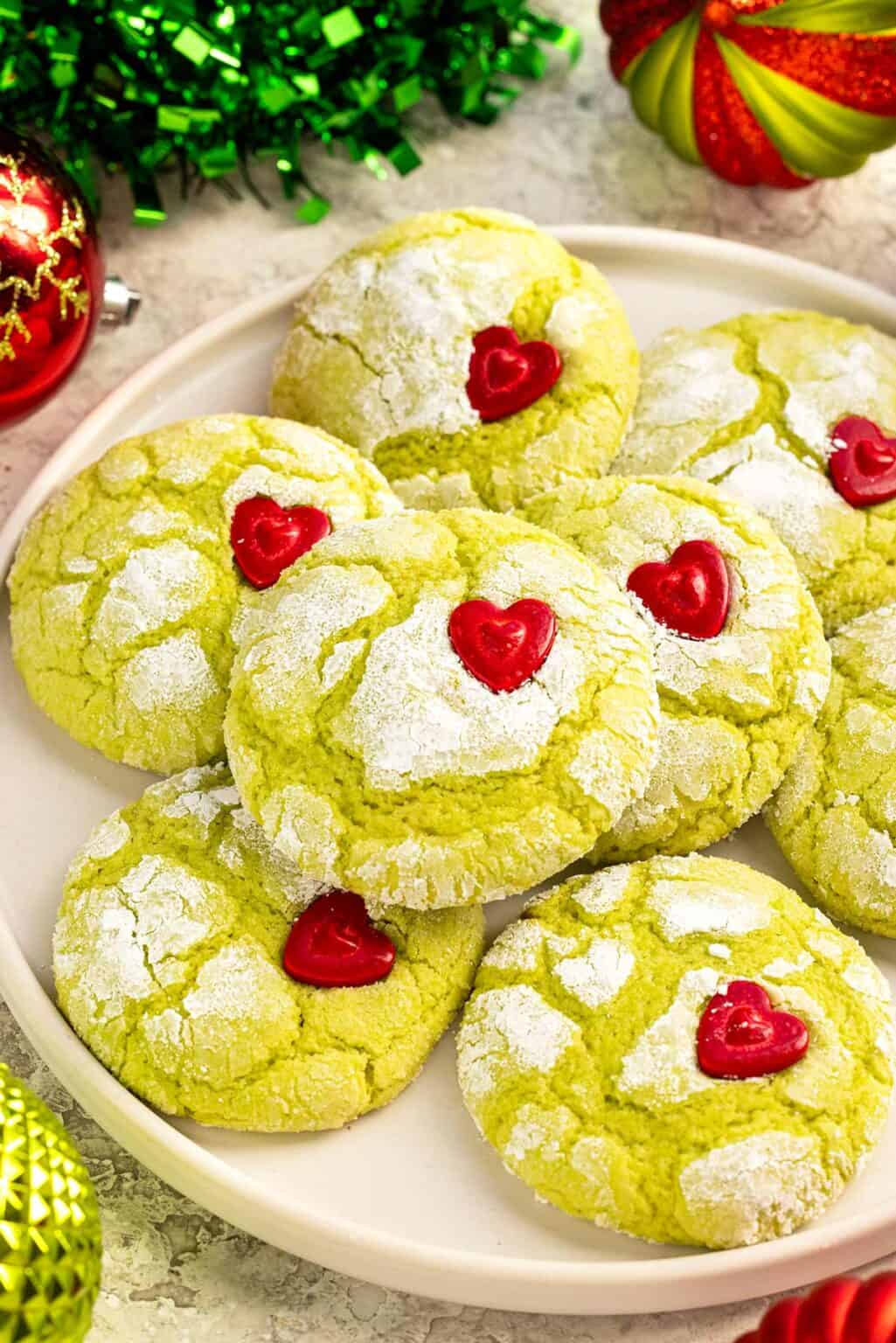 Grinch Cookies Recipe - Jessica Gavin