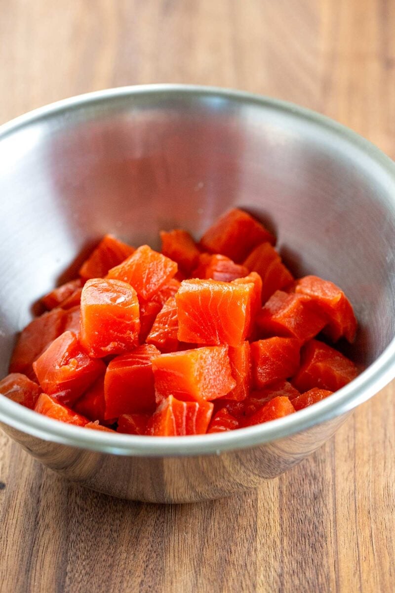 Salmon Poke Bowl - Jessica Gavin