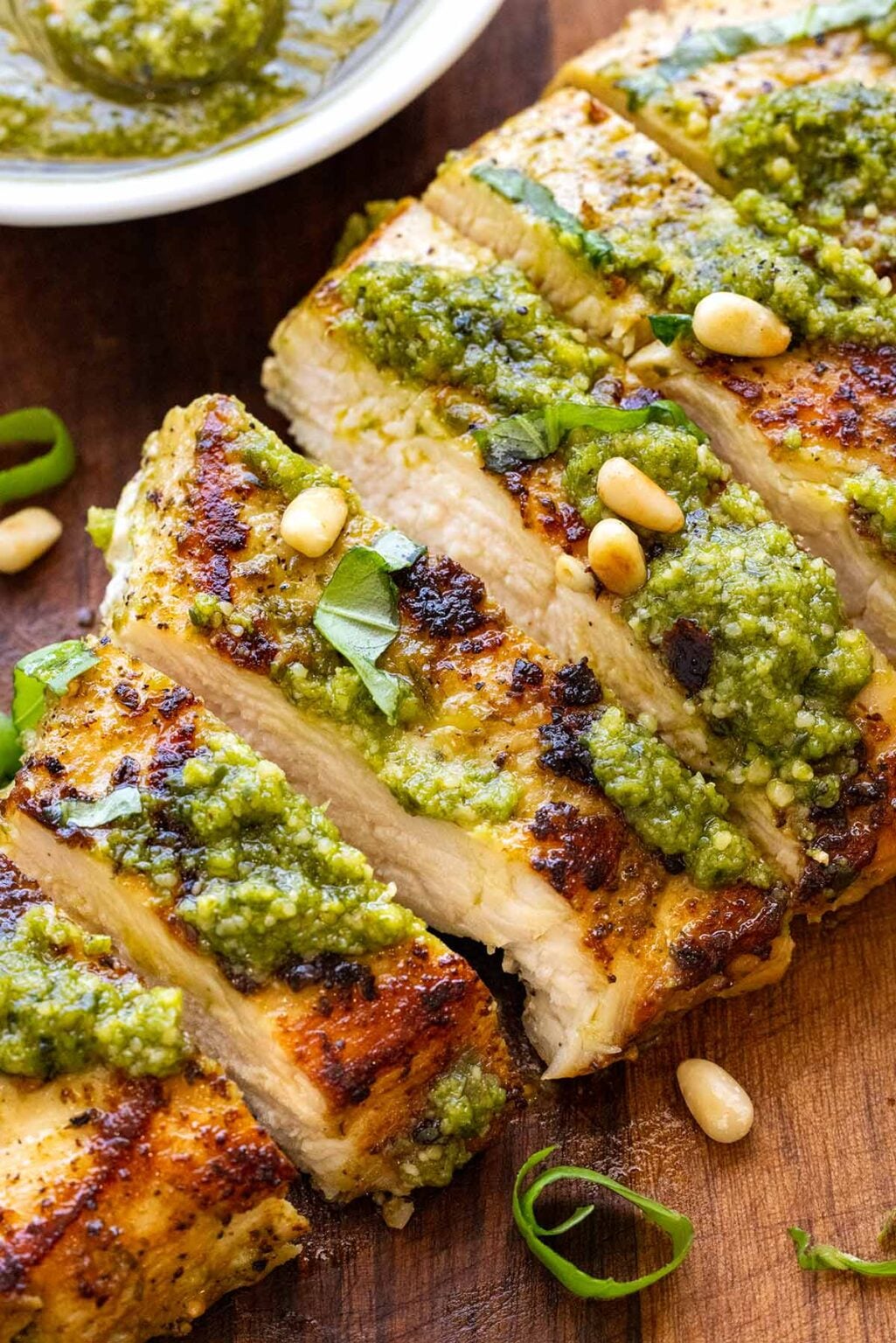 Pesto Chicken Recipe - Jessica Gavin