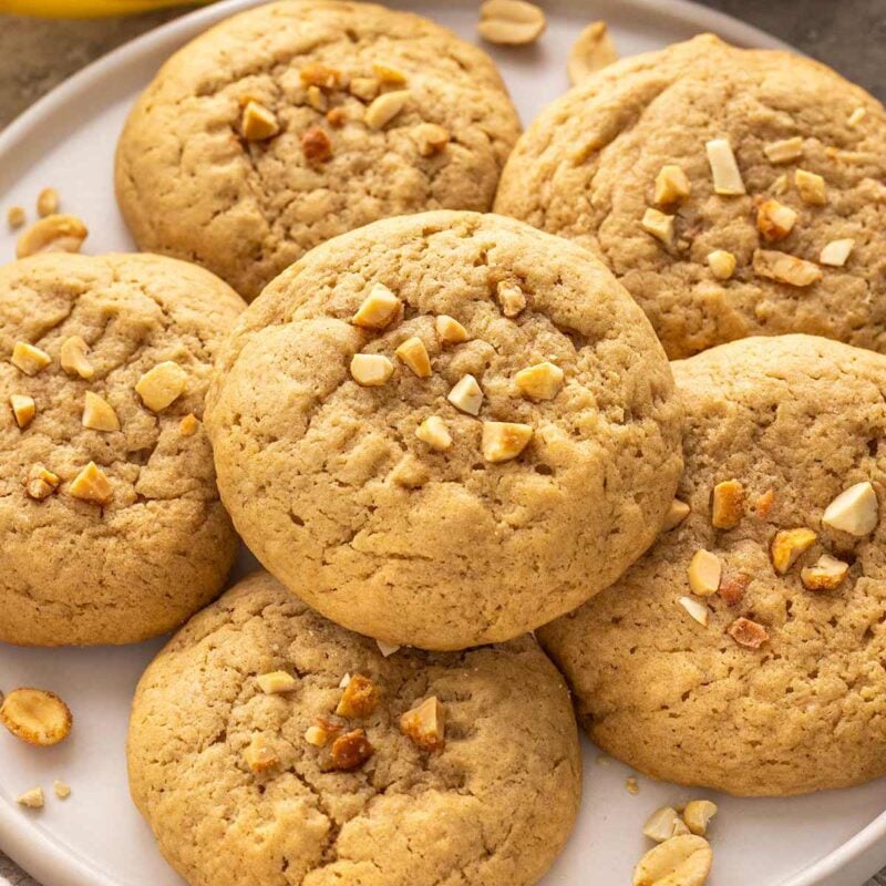 Peanut Butter Banana Cookies Recipe - Jessica Gavin