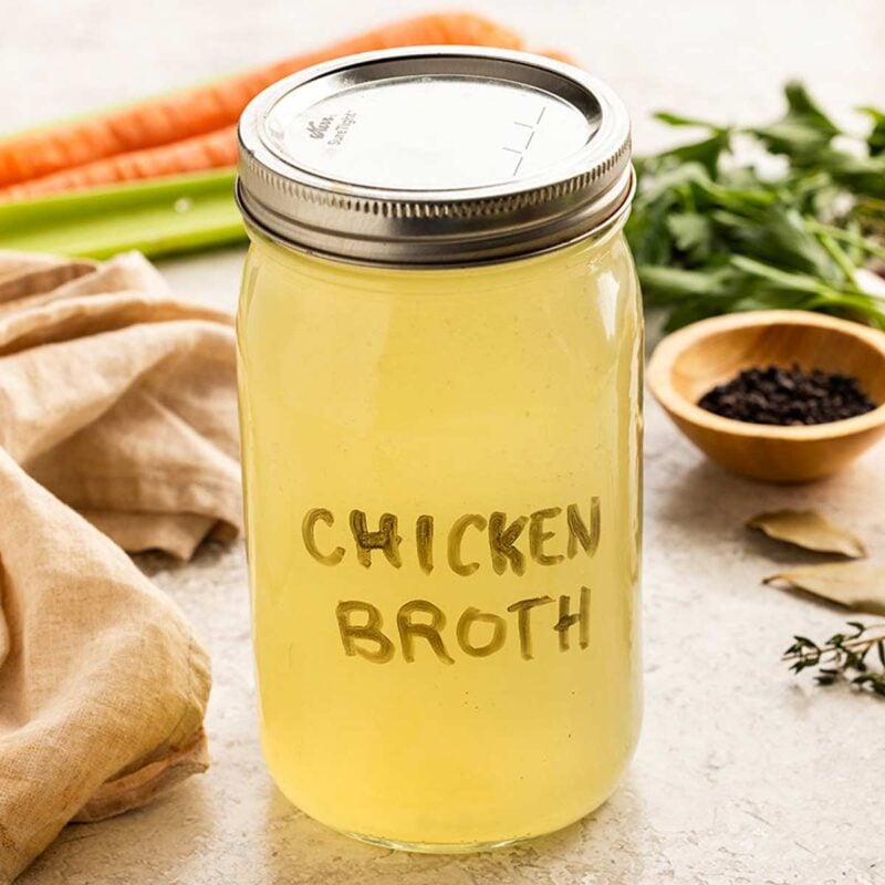 Homemade Chicken Broth Recipe - Jessica Gavin