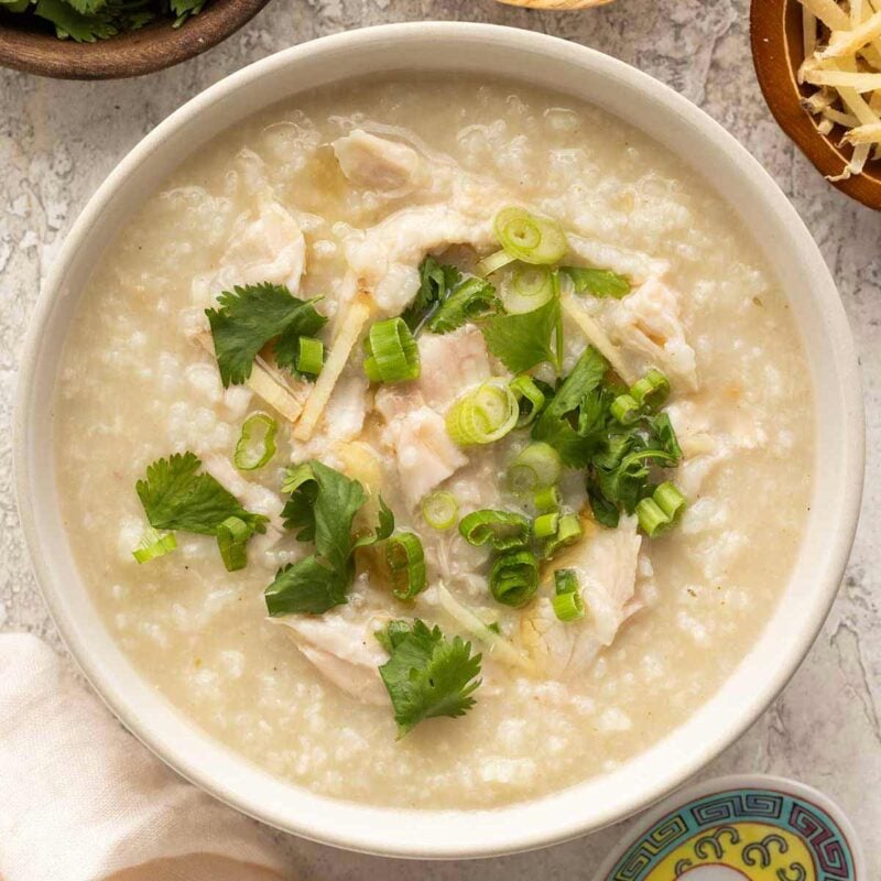 Chicken Congee Recipe - Jessica Gavin