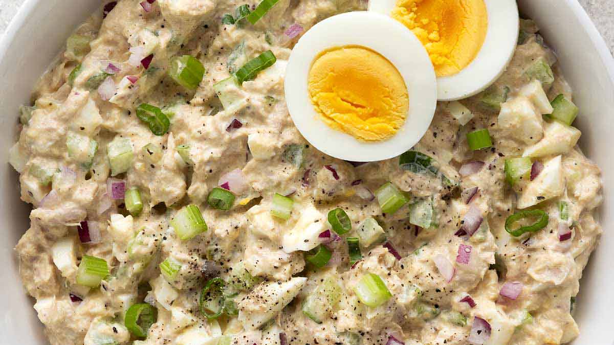 Tuna Egg Salad Recipe - Jessica Gavin