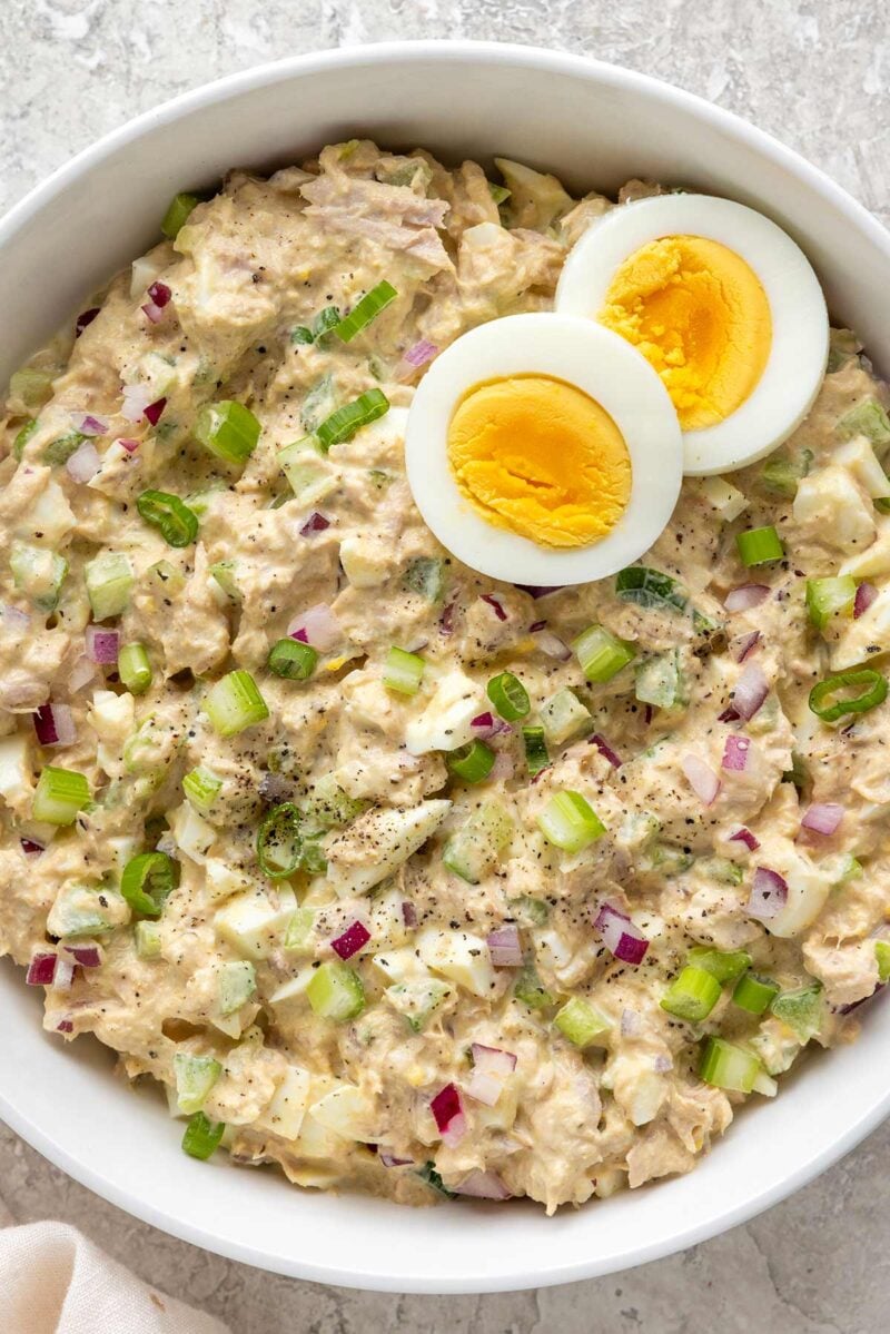 Tuna Egg Salad Recipe - Jessica Gavin